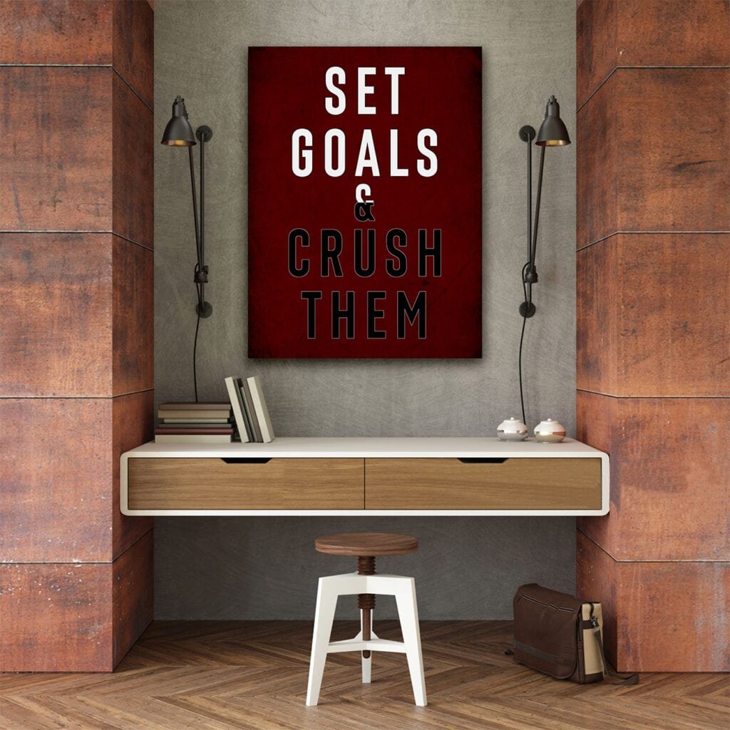 🔥SET Goals & CRUSH them | Canvasgoals.com🔥